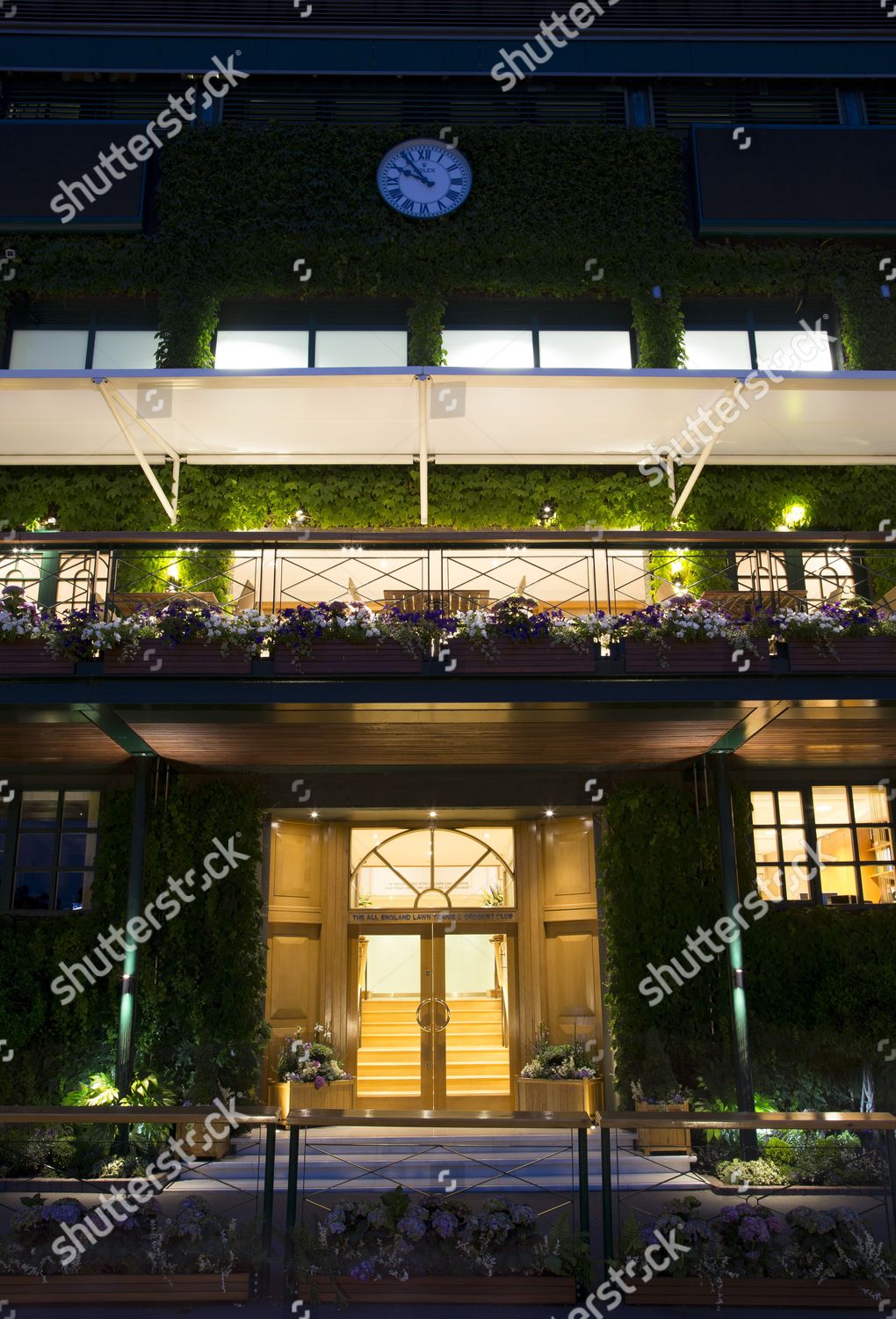 Main Entrance Clubhouse Outside Centre Court Editorial Stock Photo ...