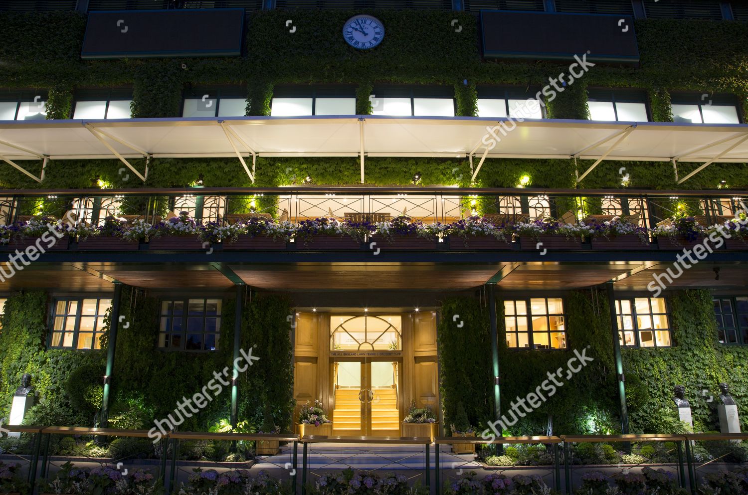 Main Entrance Clubhouse Outside Centre Court Editorial Stock Photo ...