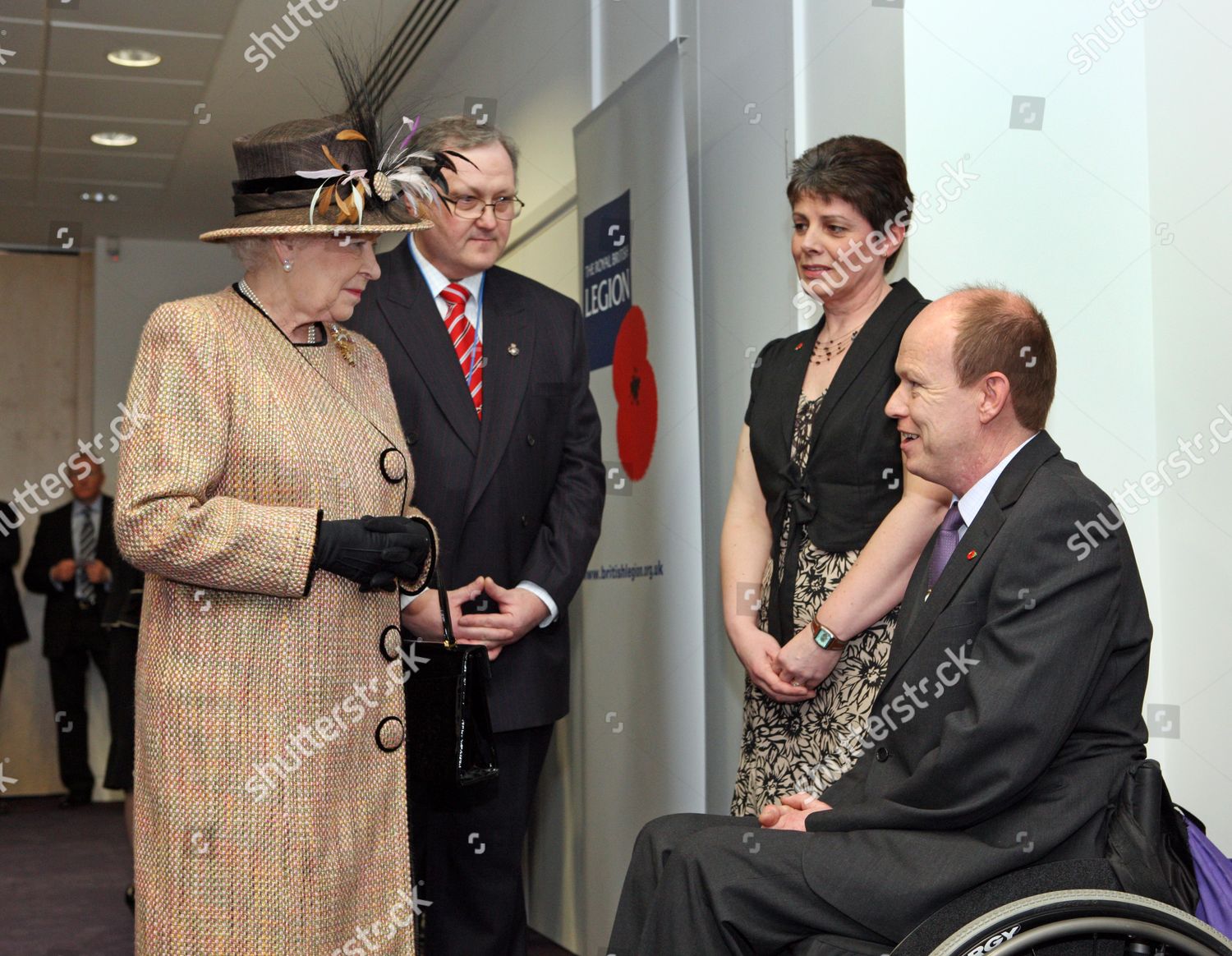 Meeting Queen Elizabeth Ii Allen Parton Editorial Stock Photo - Stock ...