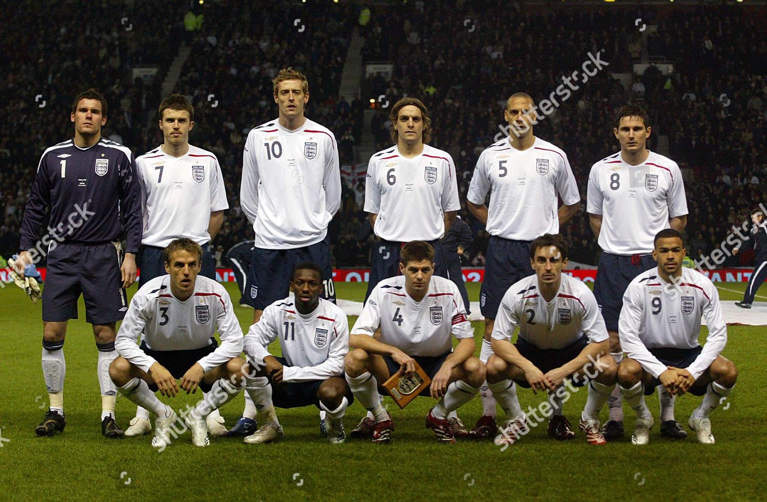 England Team Lineup Editorial Stock Photo - Stock Image | Shutterstock