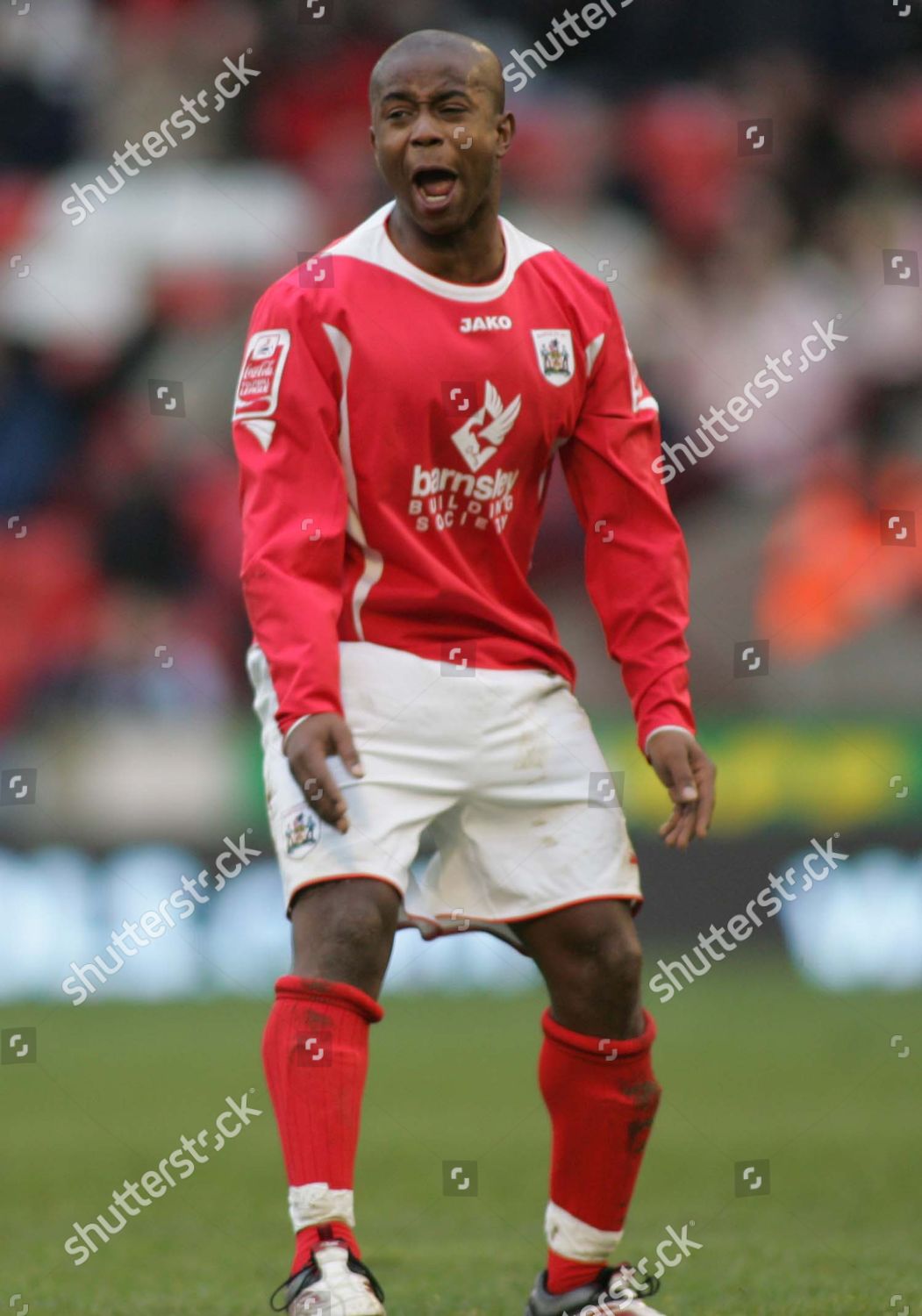 Leon Knight Barnsley Shows His Frustration Editorial Stock Photo ...