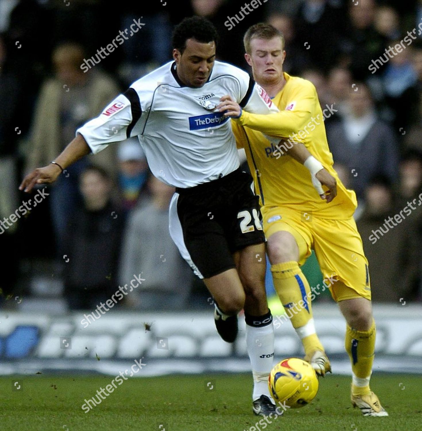 Giles Barnes Derby County Chris Brunt Editorial Stock Photo - Stock ...