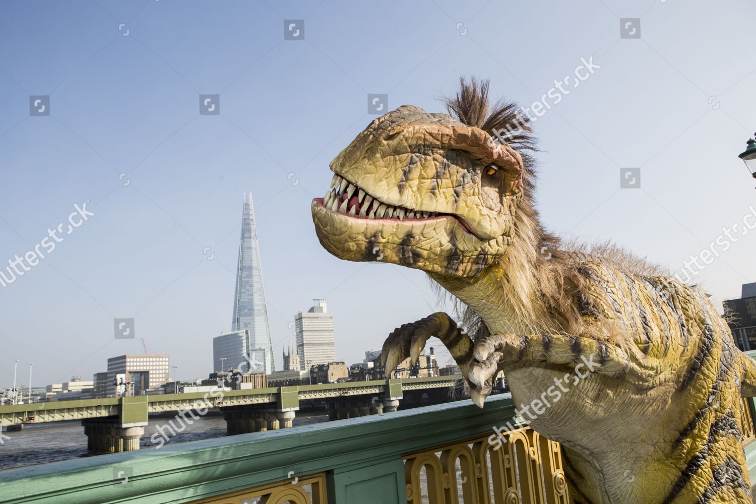 Wild Dinosaurs Shock Onlookers During Rampage Editorial Stock Photo ...