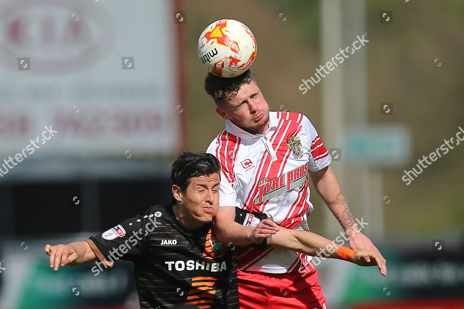 Ben Kennedy Stevenage Ruben Bover Barnet Editorial Stock Photo - Stock ...