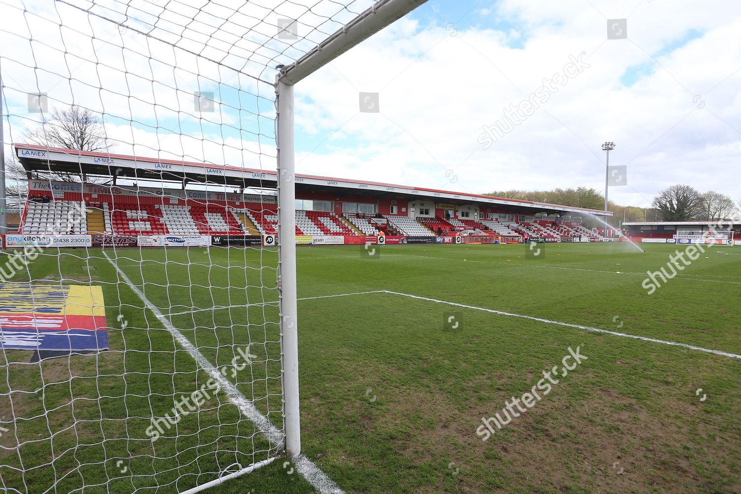 General View Ground During Stevenage Vs Editorial Stock Photo - Stock ...