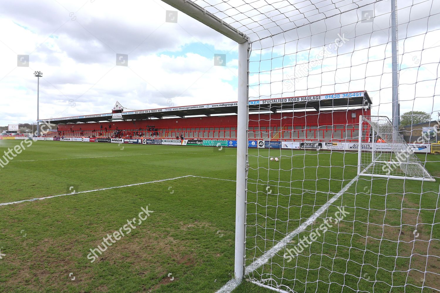 General View Ground During Stevenage Vs Editorial Stock Photo - Stock ...