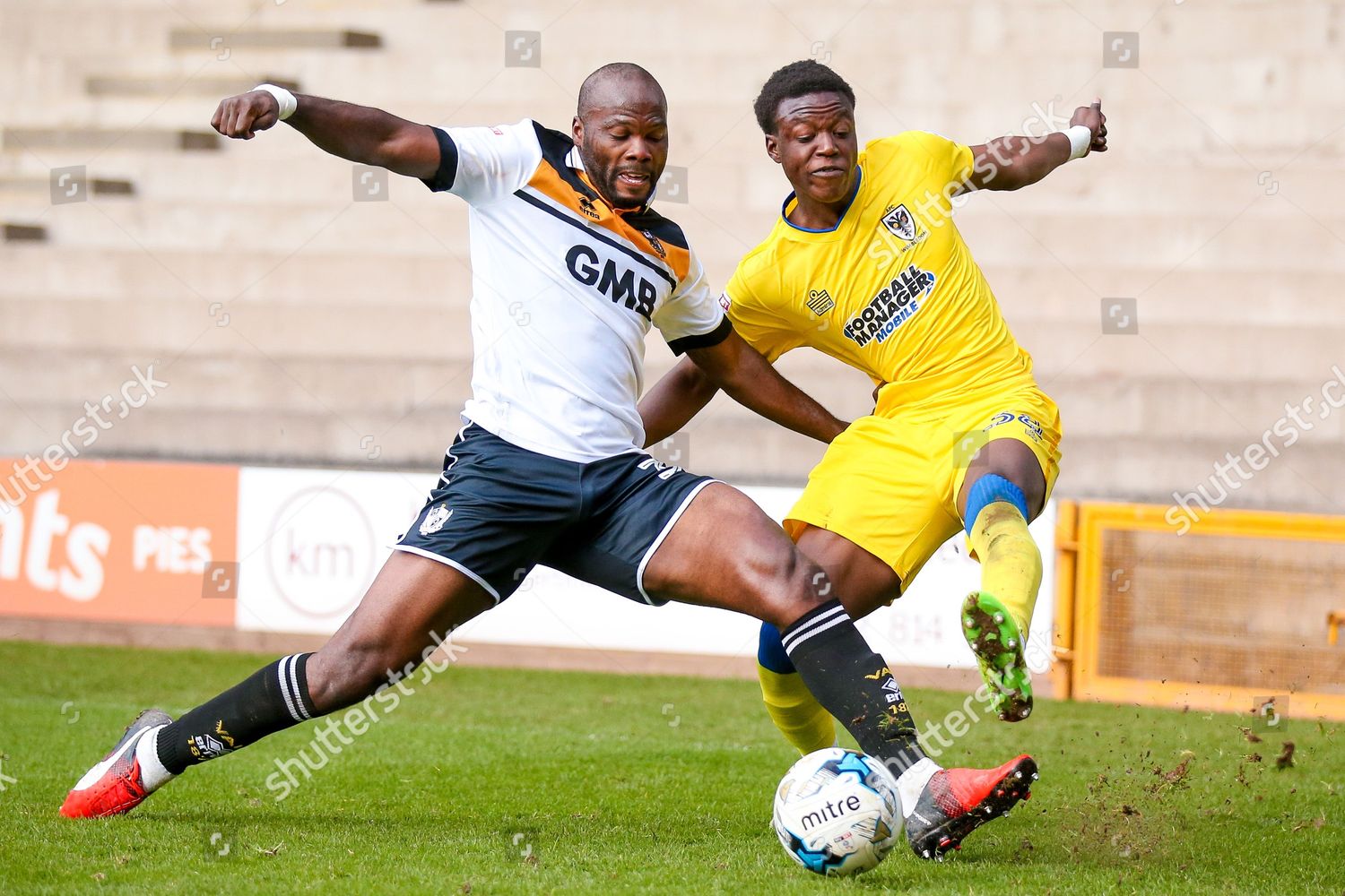 Port Vale Forward Andre Bikey 39 Editorial Stock Photo - Stock Image ...
