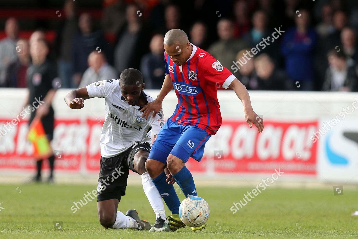 Chinua Cole Eastleigh Elliot Romain Dagenham Editorial Stock Photo ...