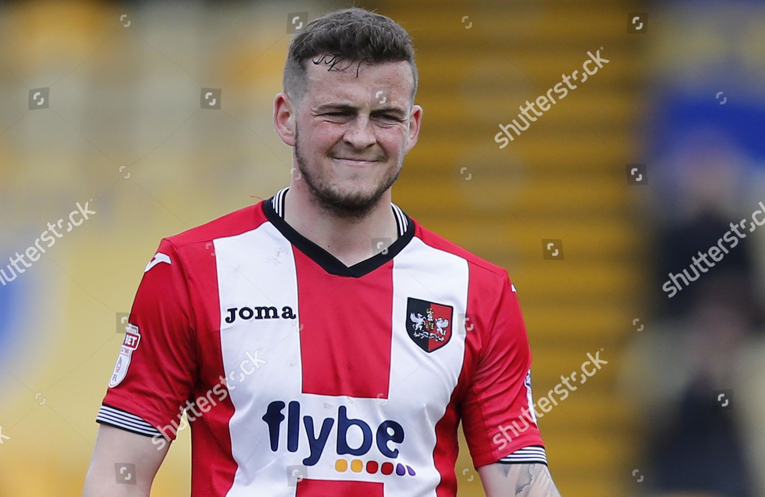 Exeter Citys Pierce Sweeney During Skybet Editorial Stock Photo - Stock ...