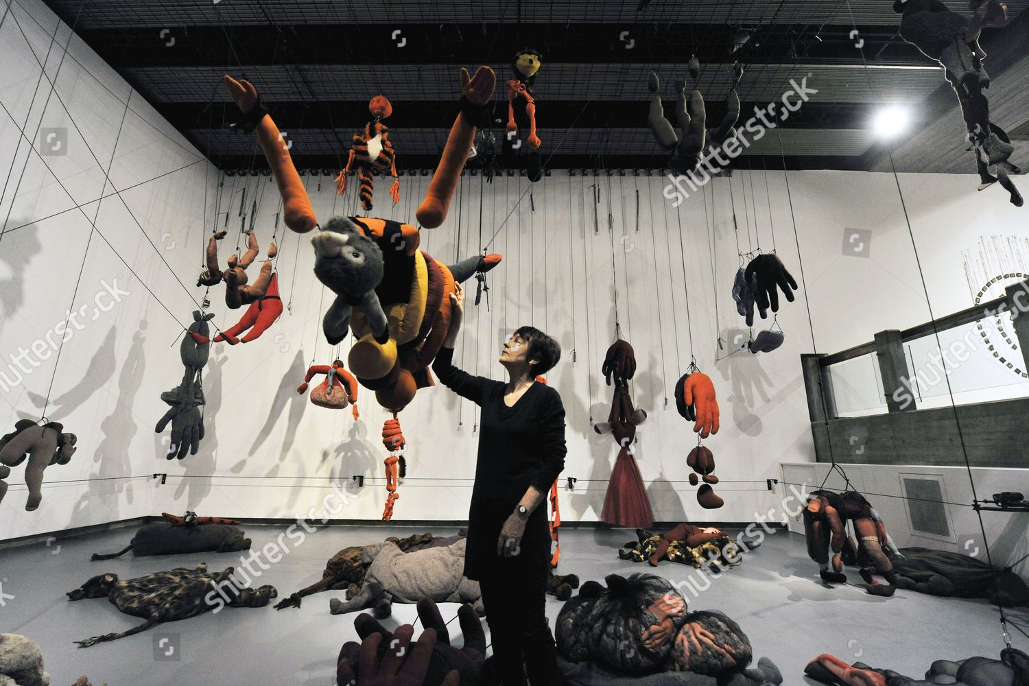 Artist Annette Messager Installation Editorial Stock Photo - Stock ...