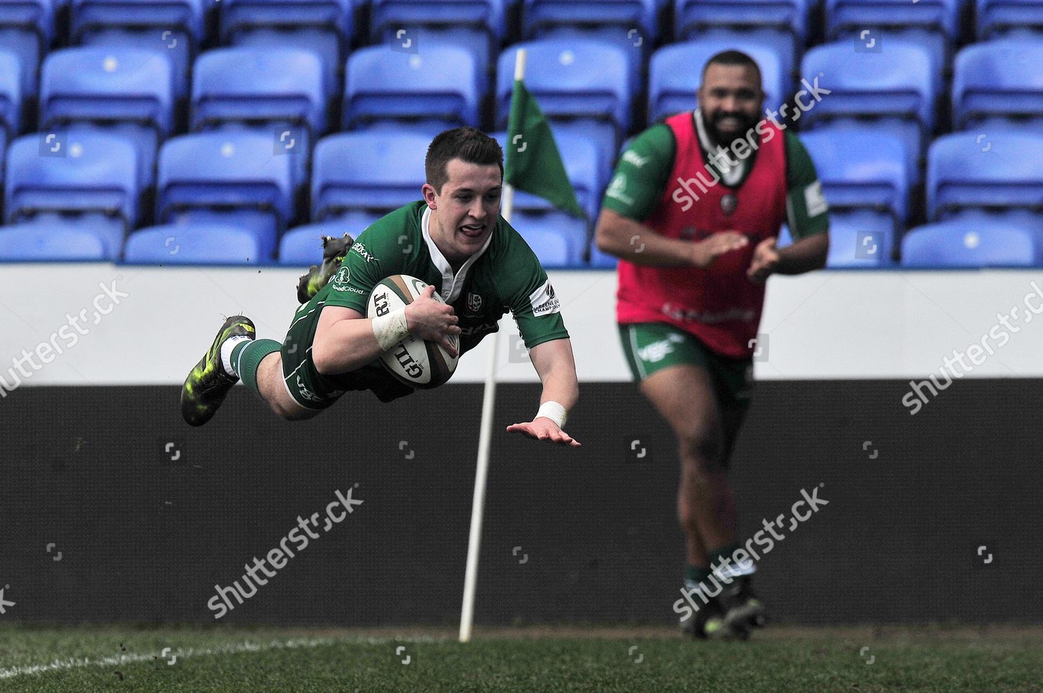 Tom Parton London Irish Goes Over Editorial Stock Photo - Stock Image ...