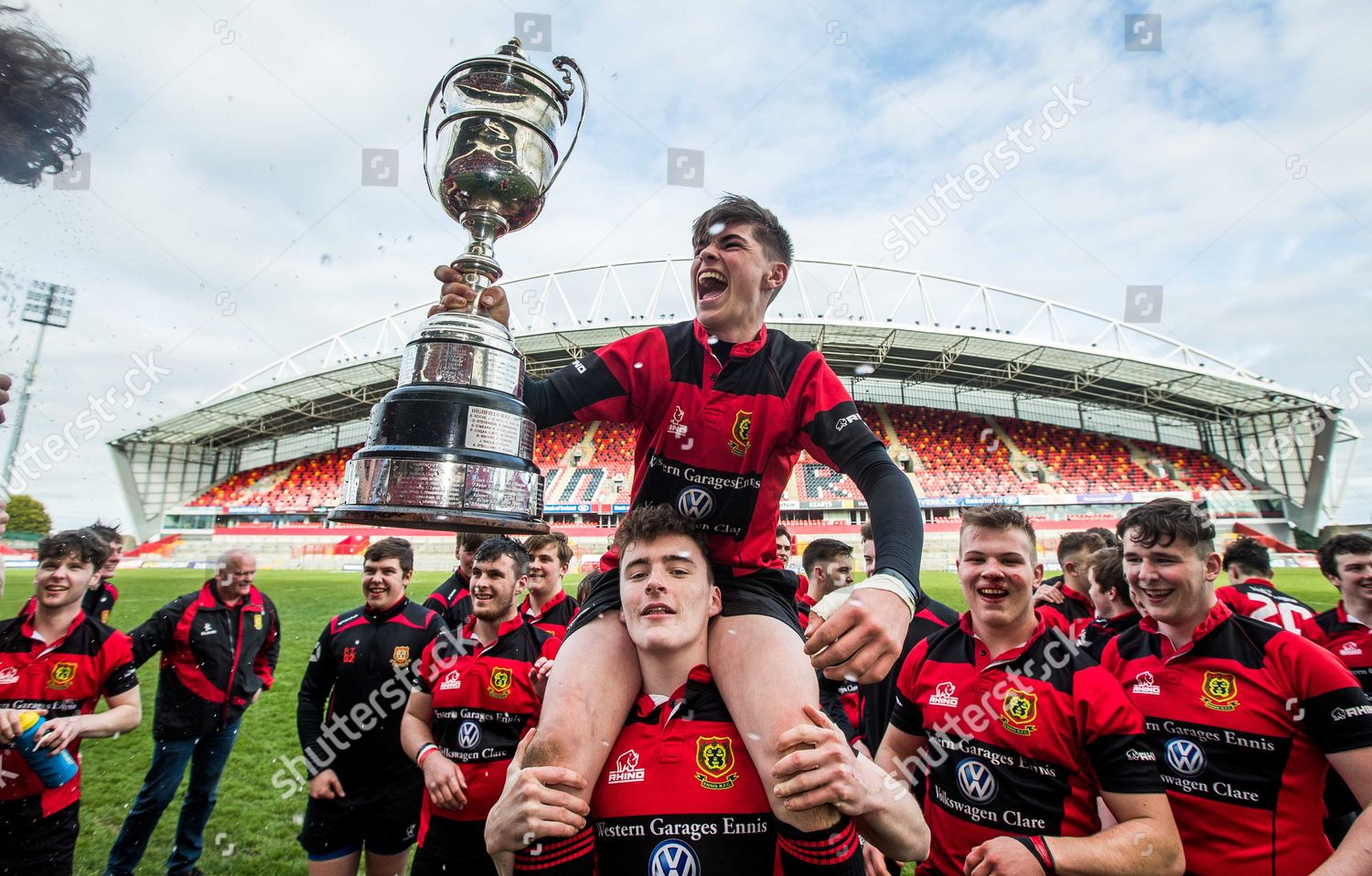 Ennis Vs Garryowen Ennis Joseph Connaughton Editorial Stock Photo ...
