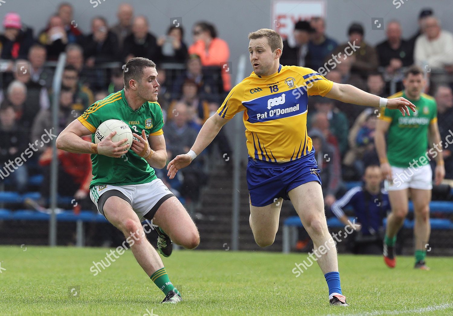 Clare Vs Meath Meaths Bryan Menton Editorial Stock Photo - Stock Image ...