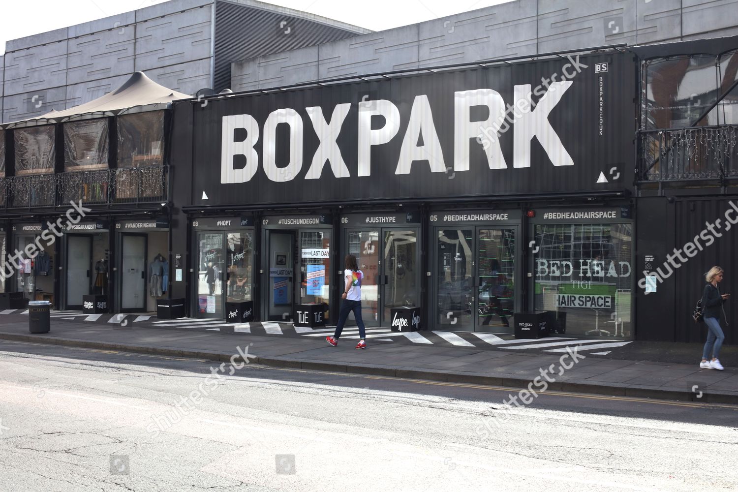 Boxpark Shoreditch Editorial Stock Photo - Stock Image | Shutterstock