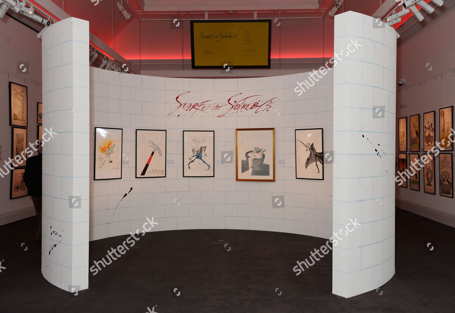 Cartoons By Gerald Scarfe Editorial Stock Photo - Stock Image ...