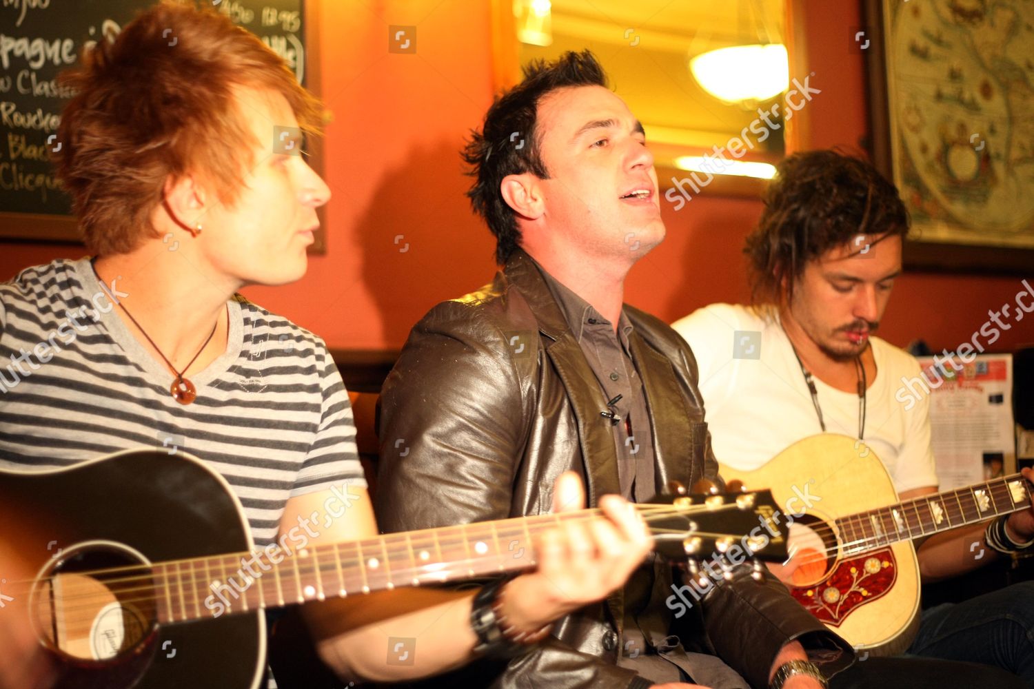 Australian Singer Shannon Noll His Band Editorial Stock Photo - Stock ...