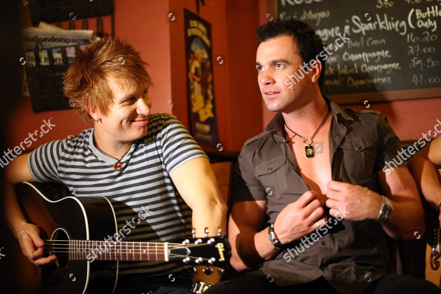 Australian Singer Shannon Noll His Band Editorial Stock Photo - Stock ...