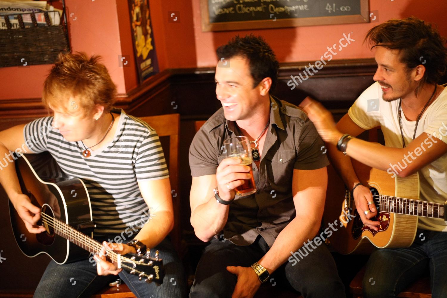 Australian Singer Shannon Noll His Band Editorial Stock Photo - Stock ...