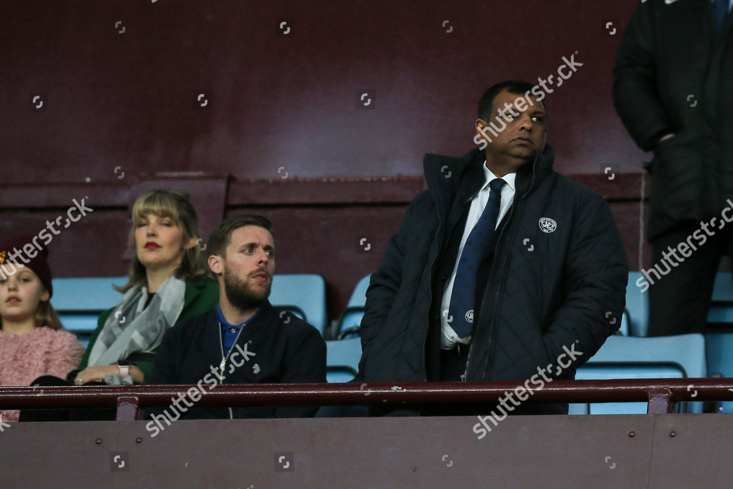 Qpr Owner Tony Fernandes Stands During Editorial Stock Photo - Stock ...