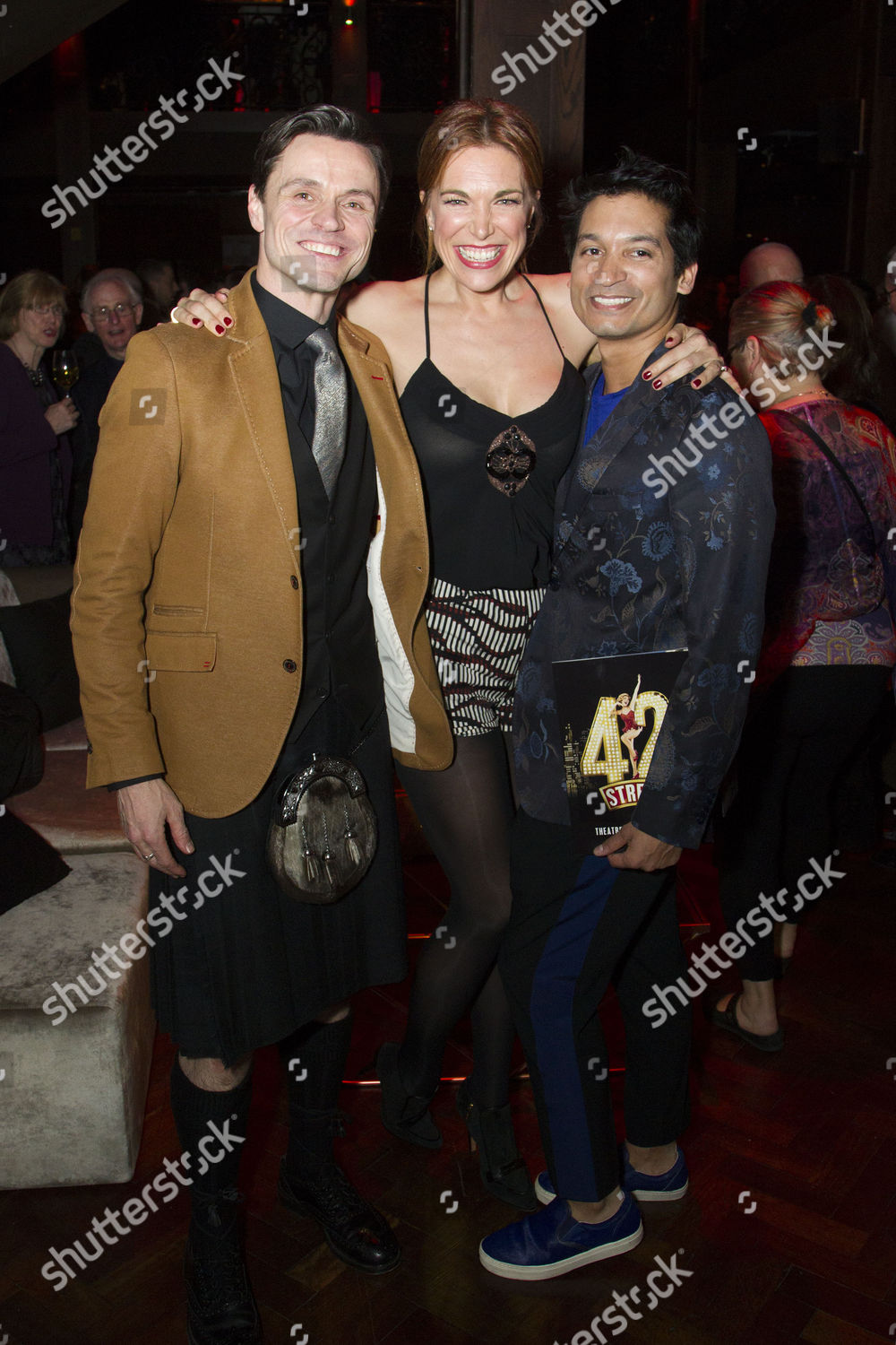 Norman Bowman Pat Denning Hannah Waddingham Editorial Stock Photo ...