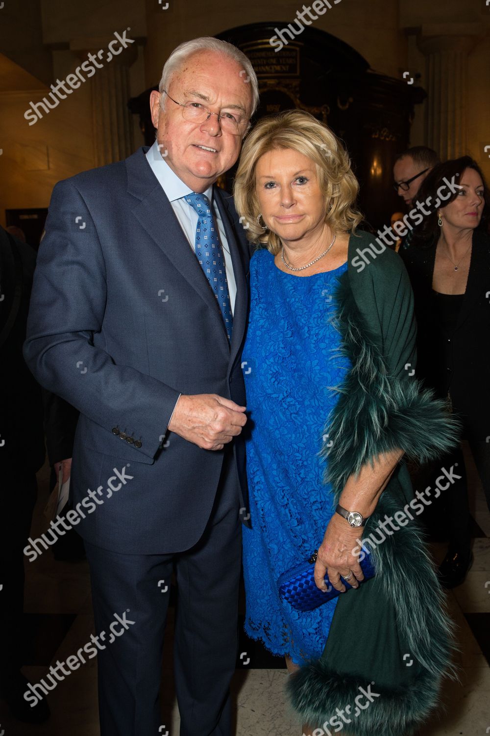 MARTYN LEWIS HIS WIFE PATSY BAKER Editorial Stock Photo - Stock Image ...
