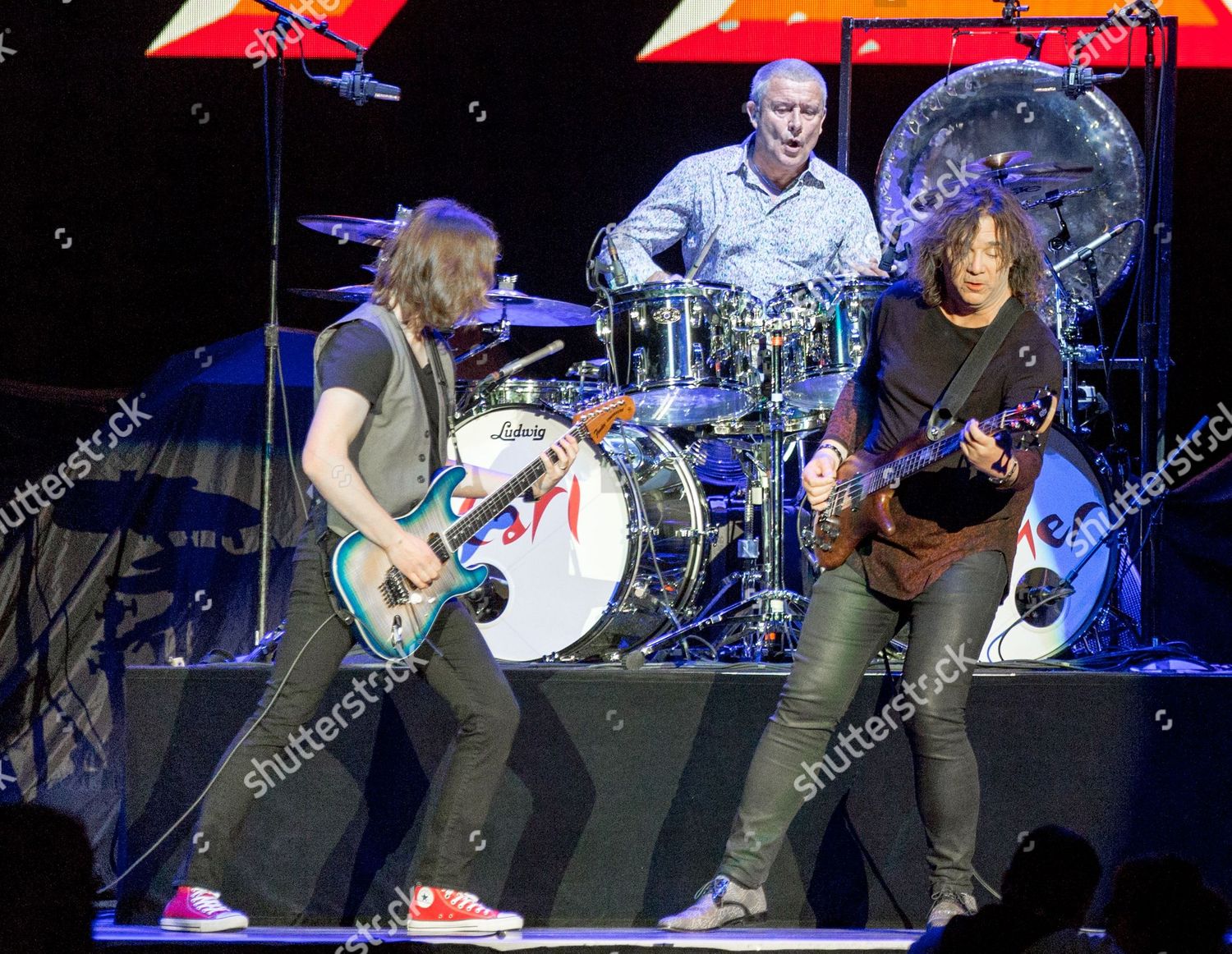 Asia Sam Coulson Carl Palmer Billy Editorial Stock Photo - Stock Image ...