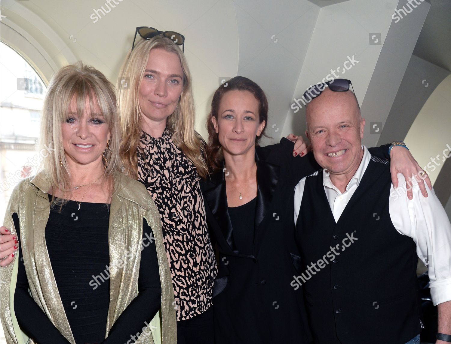 Jo Wood Jodie Kidd Leah Wood Editorial Stock Photo - Stock Image ...