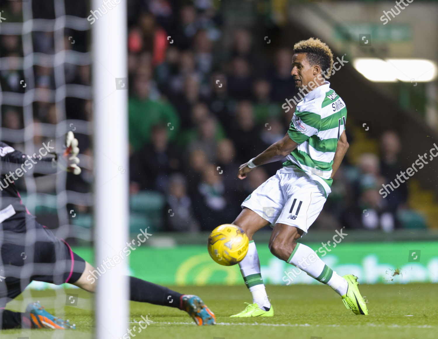 Scott Sinclair Celtic Shoots Past Partick Editorial Stock Photo - Stock Image | Shutterstock