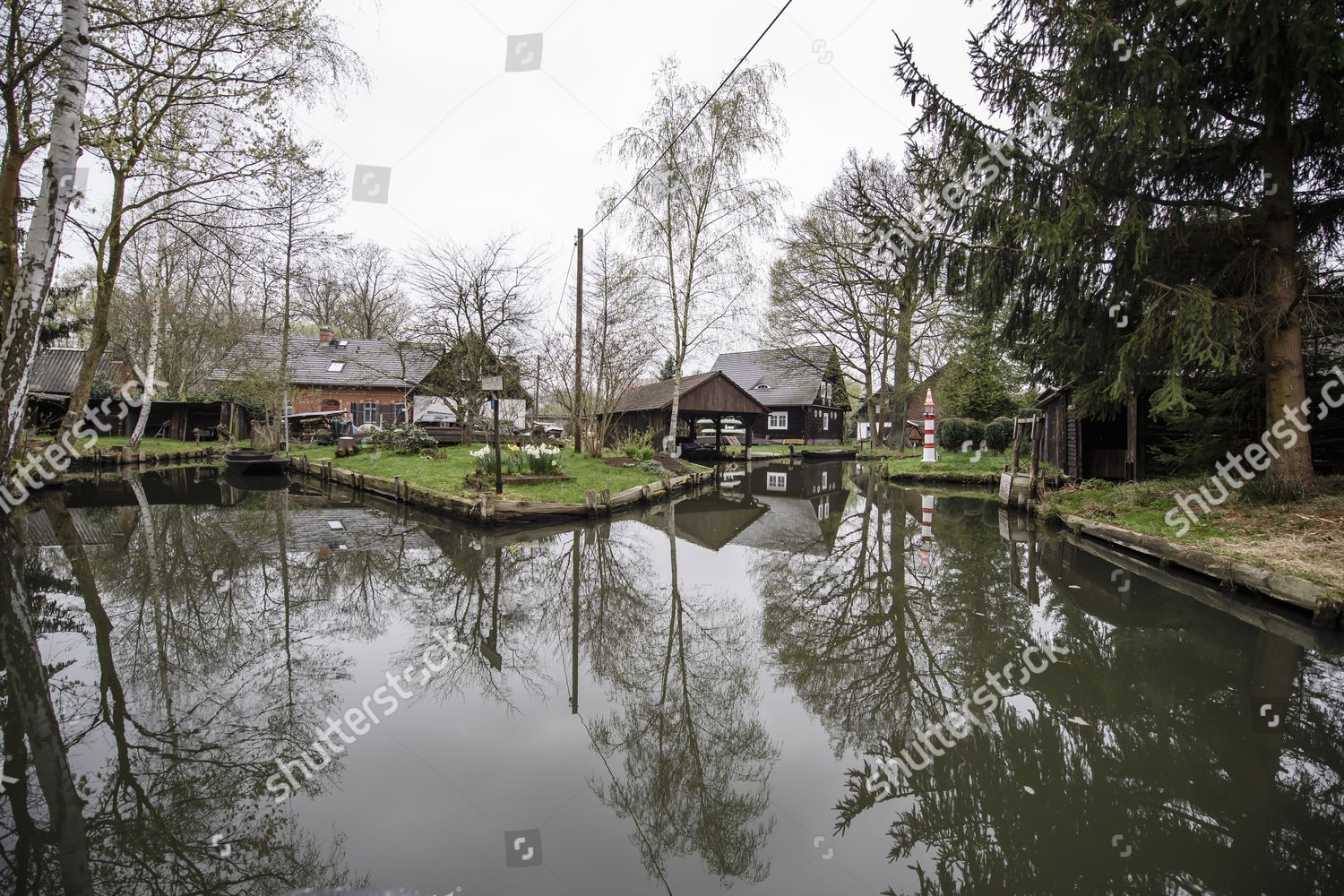 General View Spreewald Region Lehde Germany Editorial Stock Photo ...