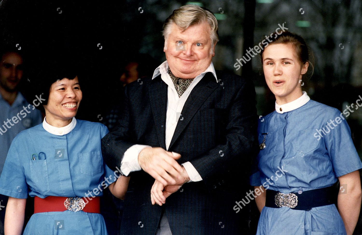 Benny Hill Comedian Leaving Hospital Editorial Stock Photo - Stock ...