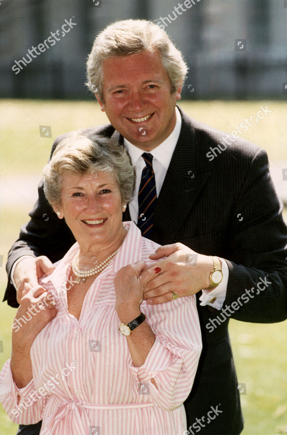 Jeremy Hanley Dinah Sheridan Conservative Mp Editorial Stock Photo ...