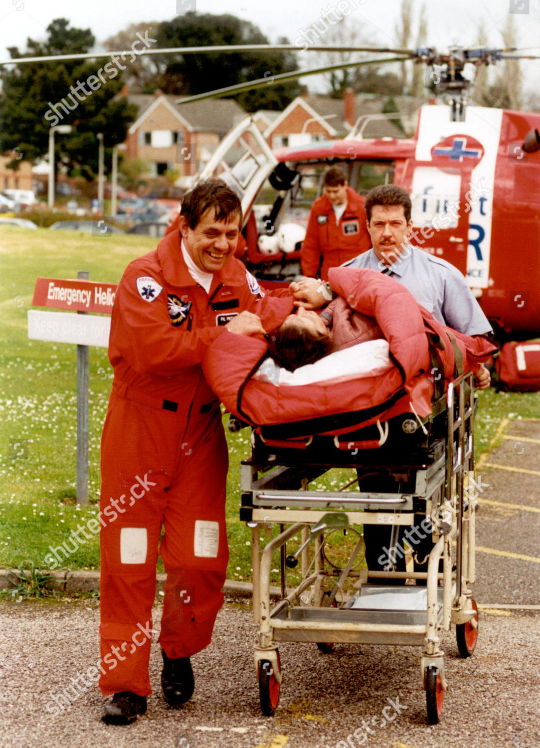 Air Ambulance Tv Paramedics Dave Hartland Editorial Stock Photo - Stock ...