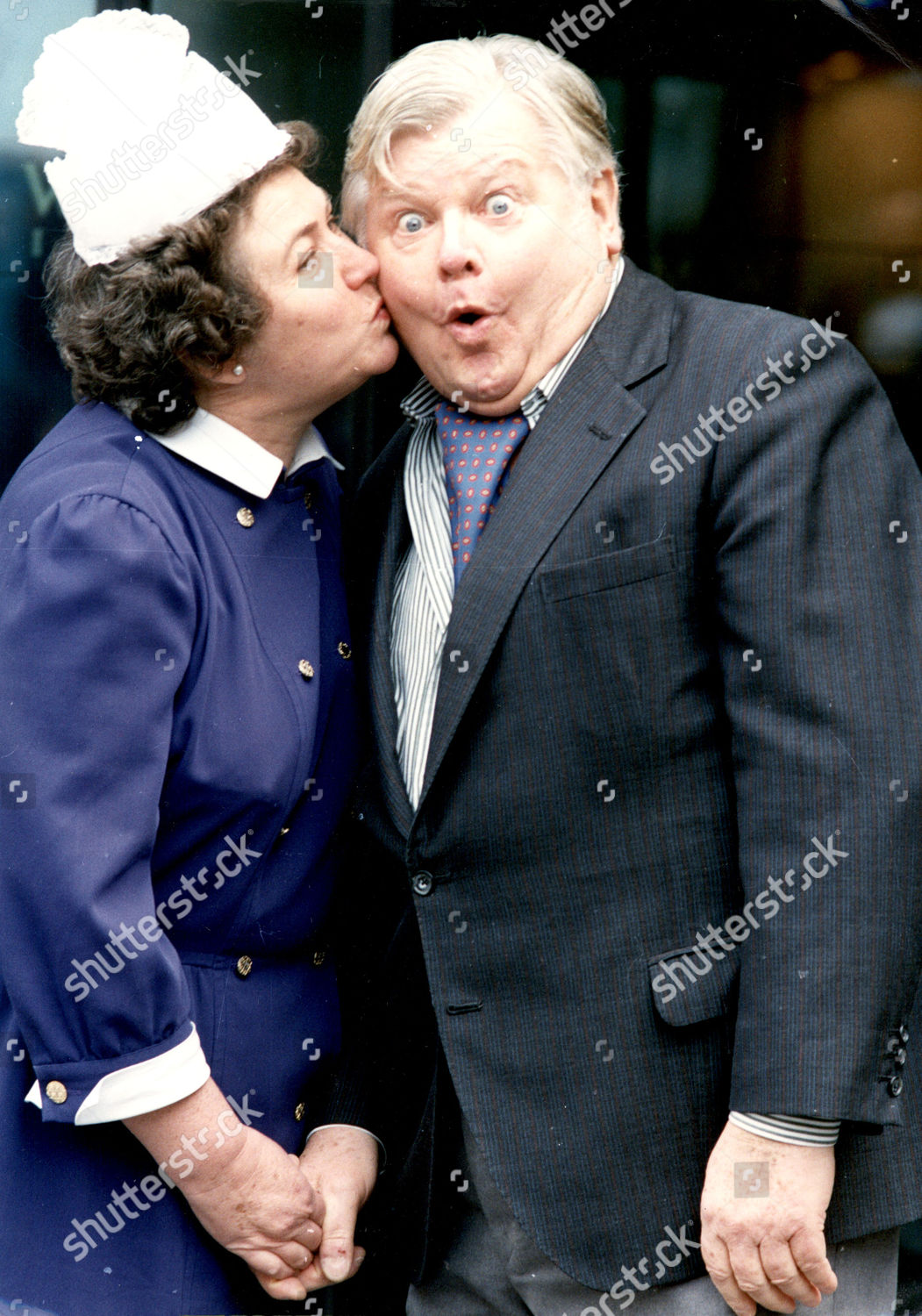 Benny Hill Comedian Leaving Hospital Editorial Stock Photo - Stock ...