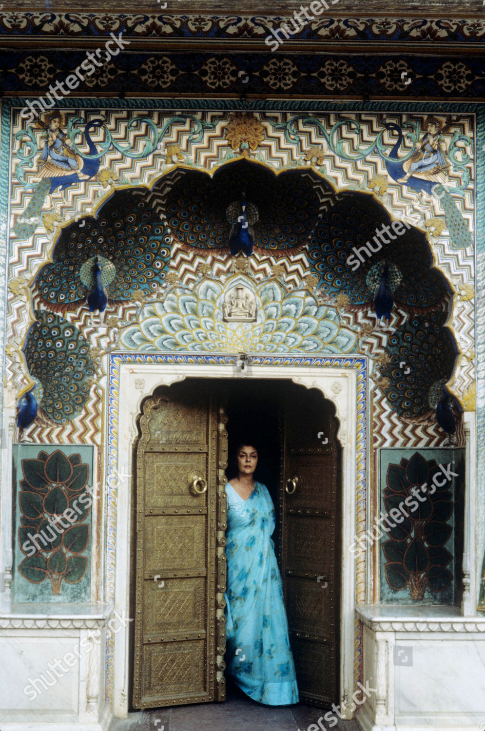 Maharani Gayatri Devi Last Queens Jaipur Editorial Stock Photo - Stock ...