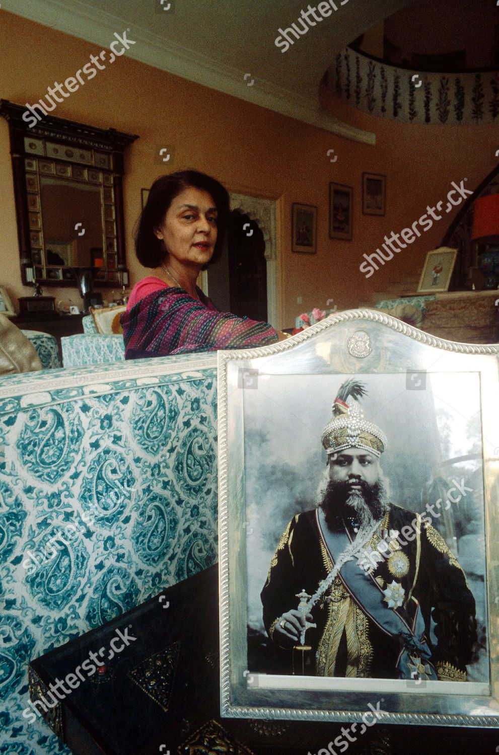 Maharani Gayatri Devi Last Queens Jaipur Editorial Stock Photo - Stock ...