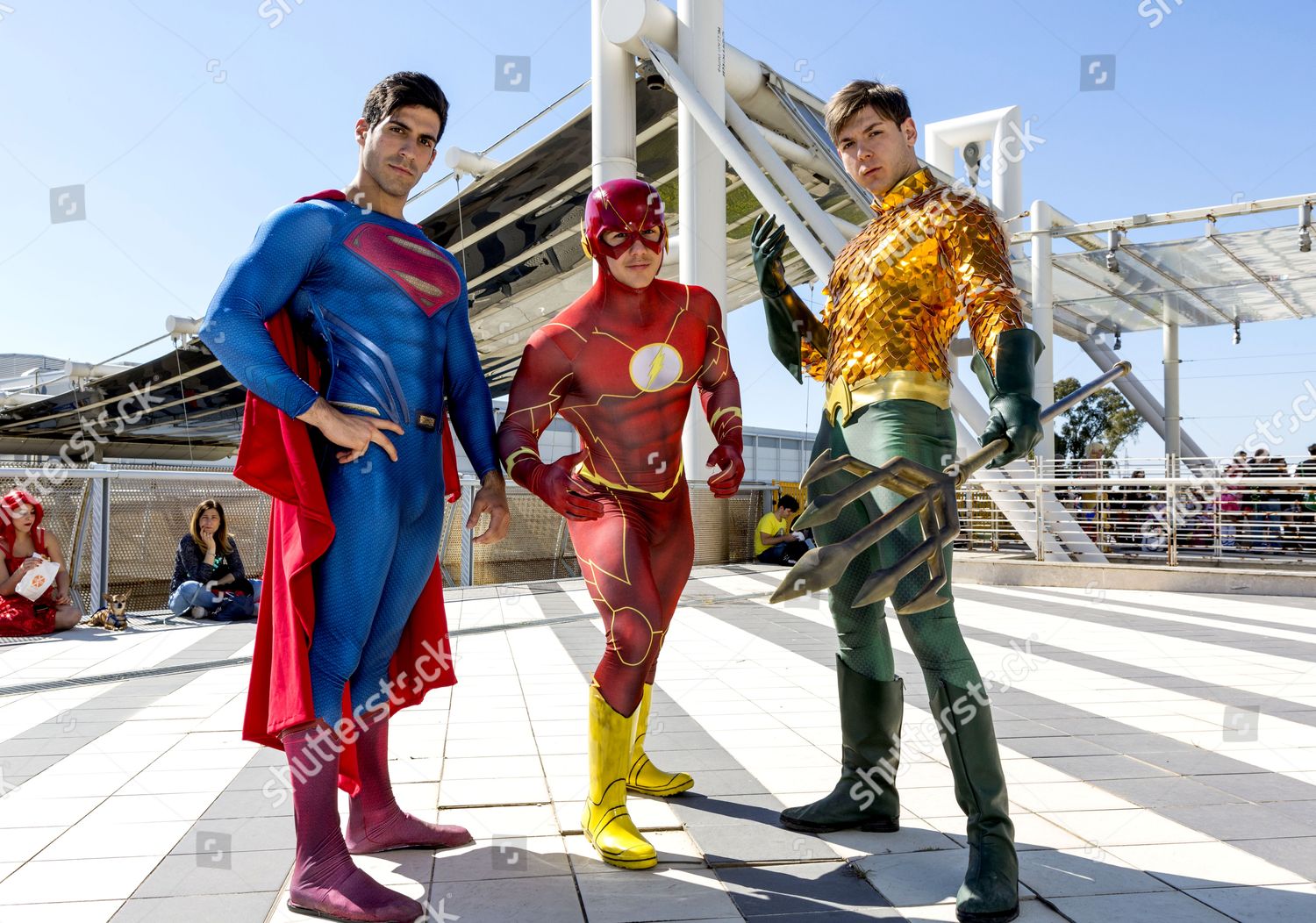 Superhero Cosplayers Comics Editorial Stock Photo - Stock Image ...