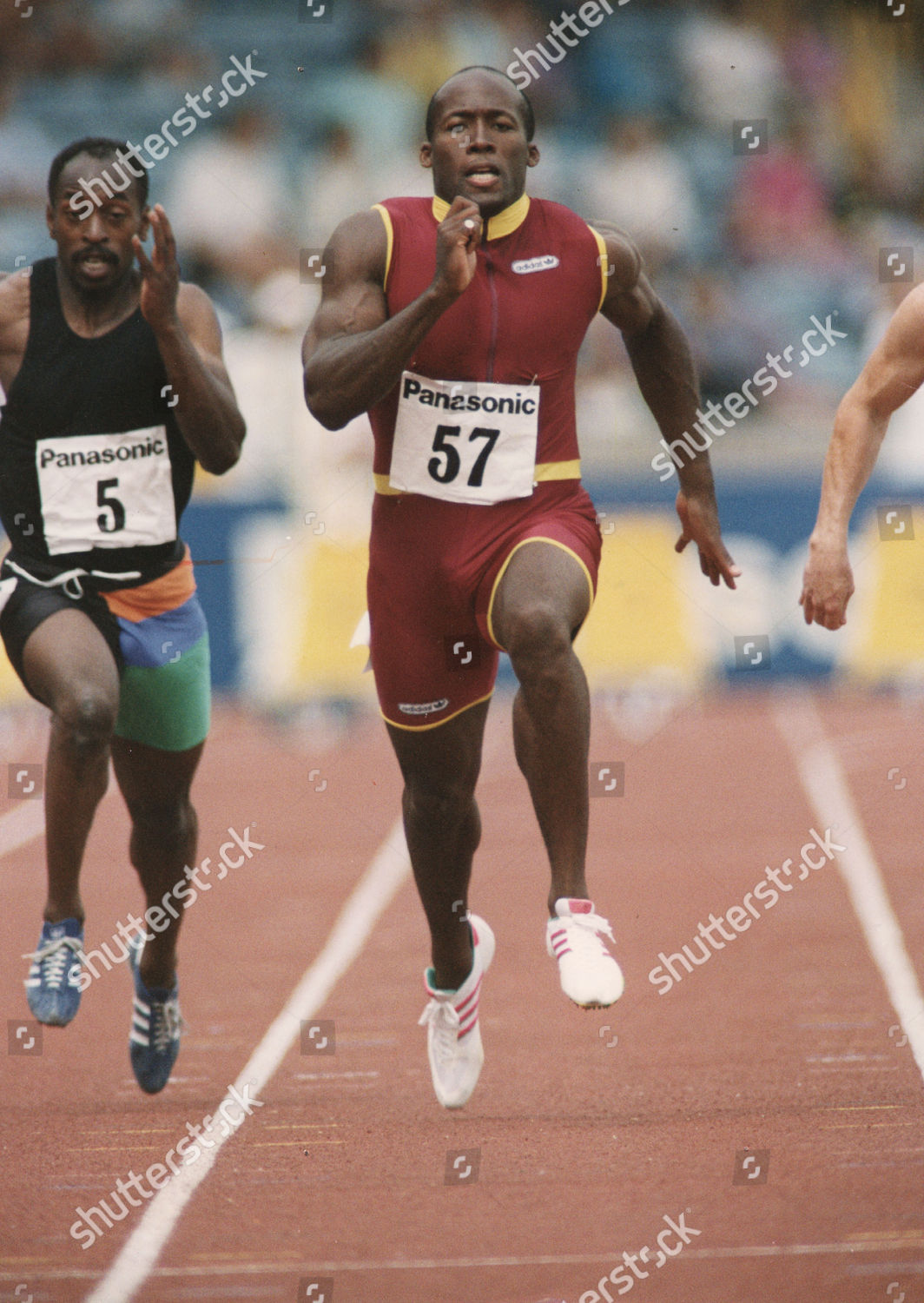 John Regis Athlete Action Editorial Stock Photo - Stock Image ...