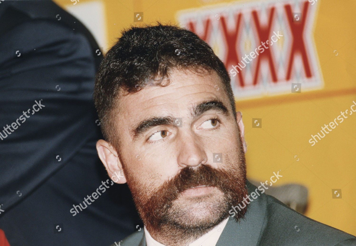 Merv Hughes Australian Cricketer Editorial Stock Photo - Stock Image ...