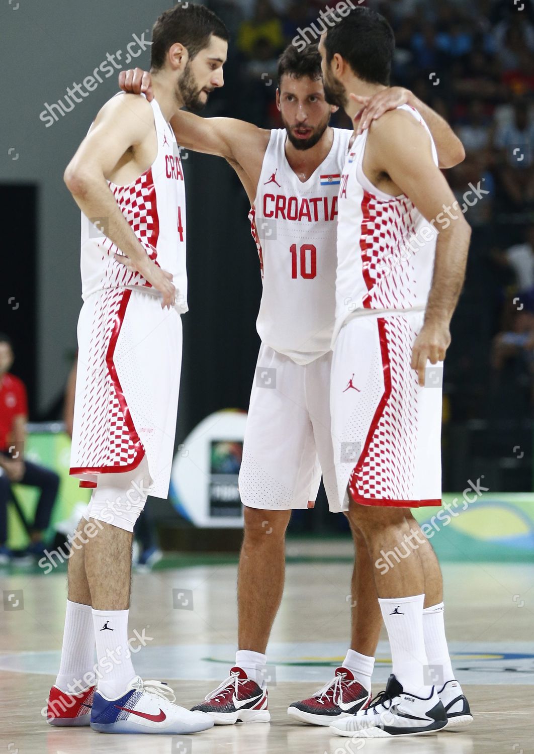 Luka Babic Roko Ukic Krunslac Simon Editorial Stock Photo - Stock Image ...