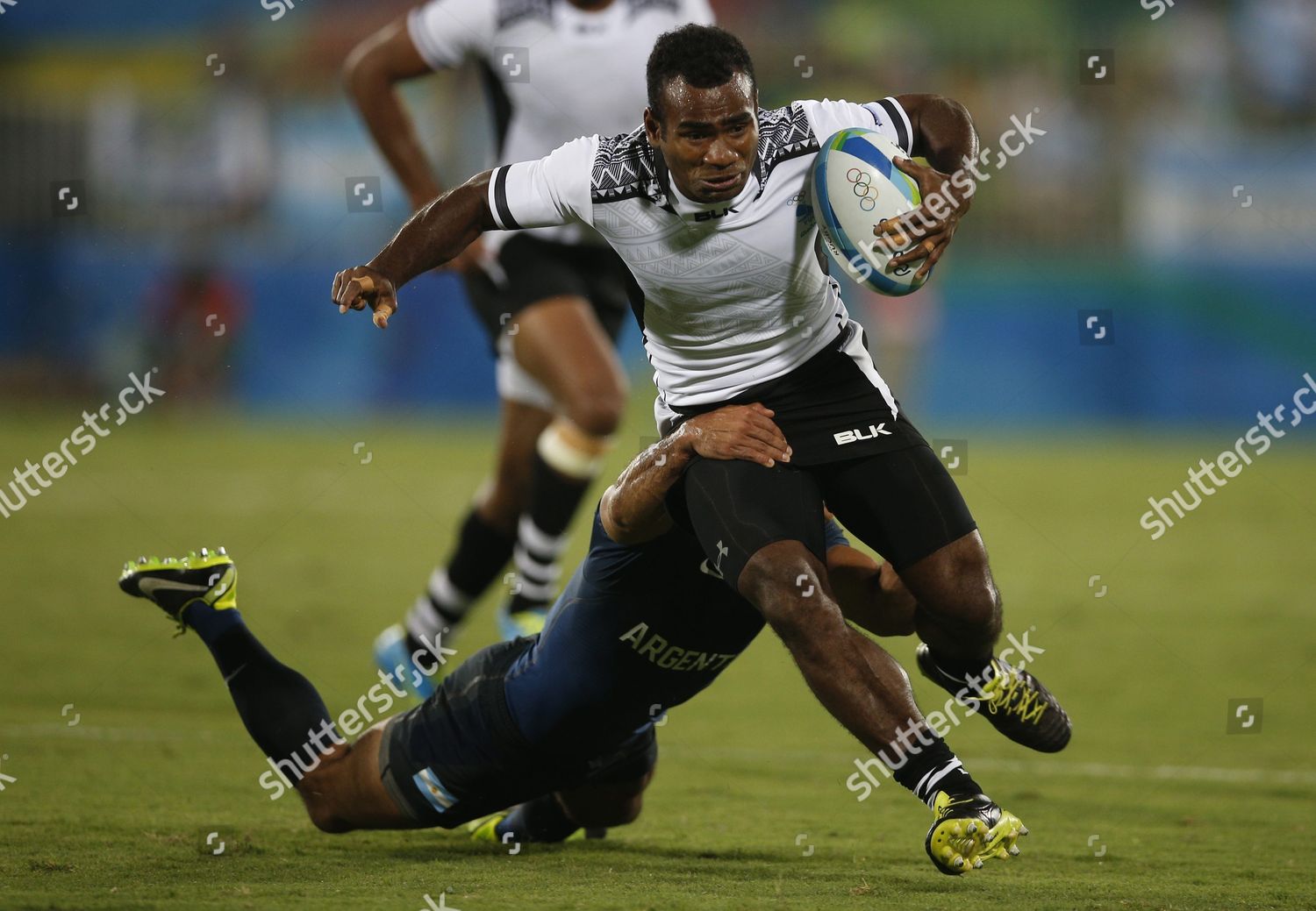 Jerry Tuwai Fiji Action During Mens Editorial Stock Photo - Stock Image ...