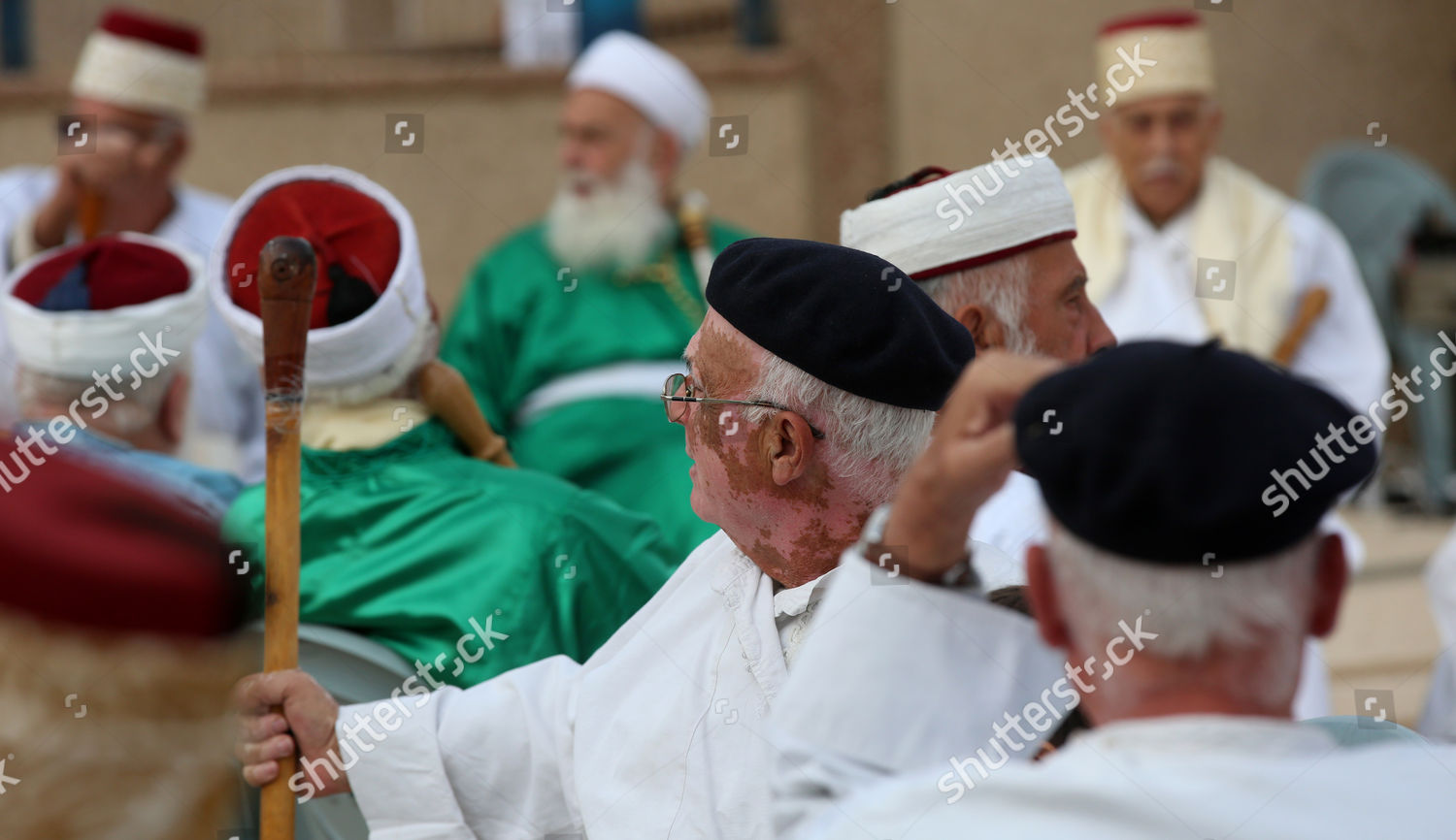 Members Ancient Samaritan Community Pray They Editorial Stock Photo ...