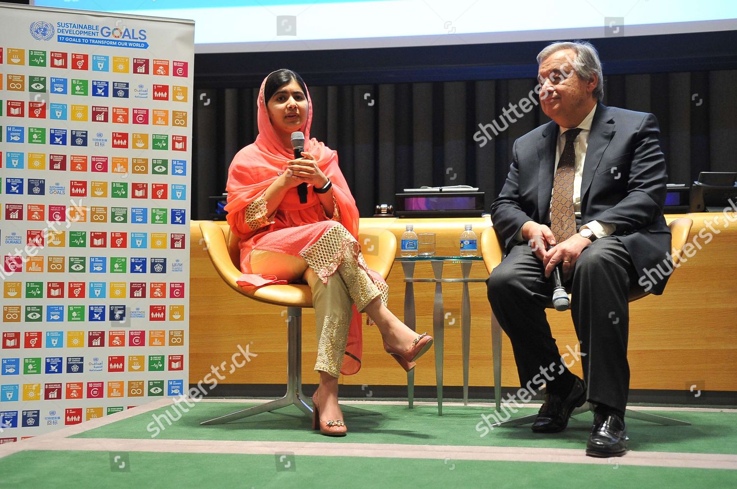 Malala Yousafzai Appointed United Nations Messenger Editorial Stock ...