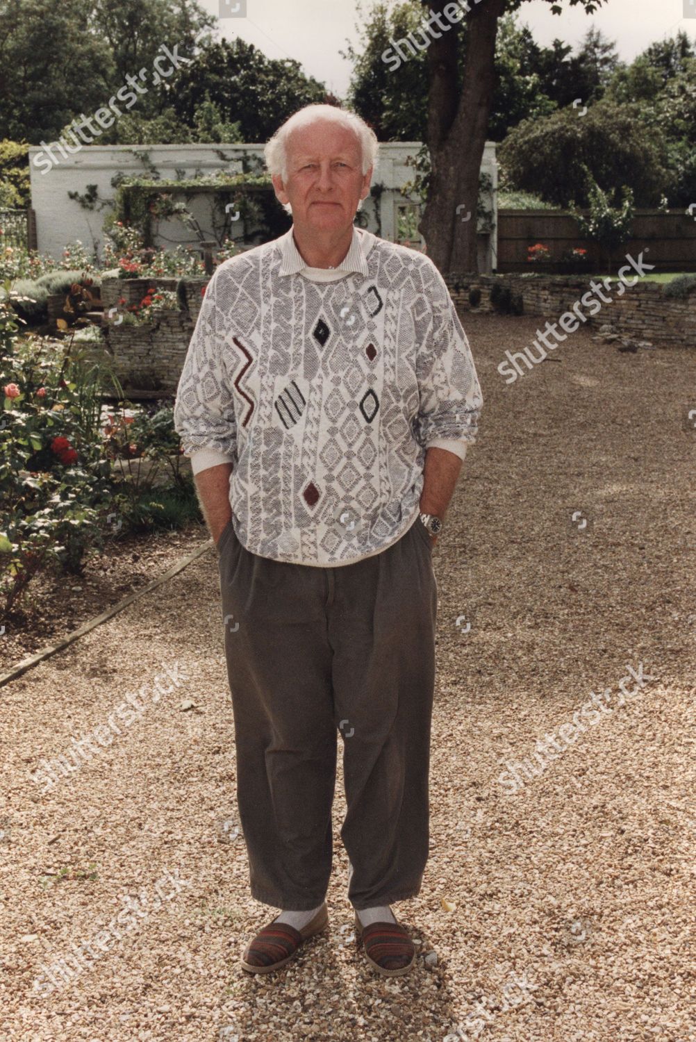 Frank Bough Television Radio Presenter Pictured Editorial Stock Photo ...