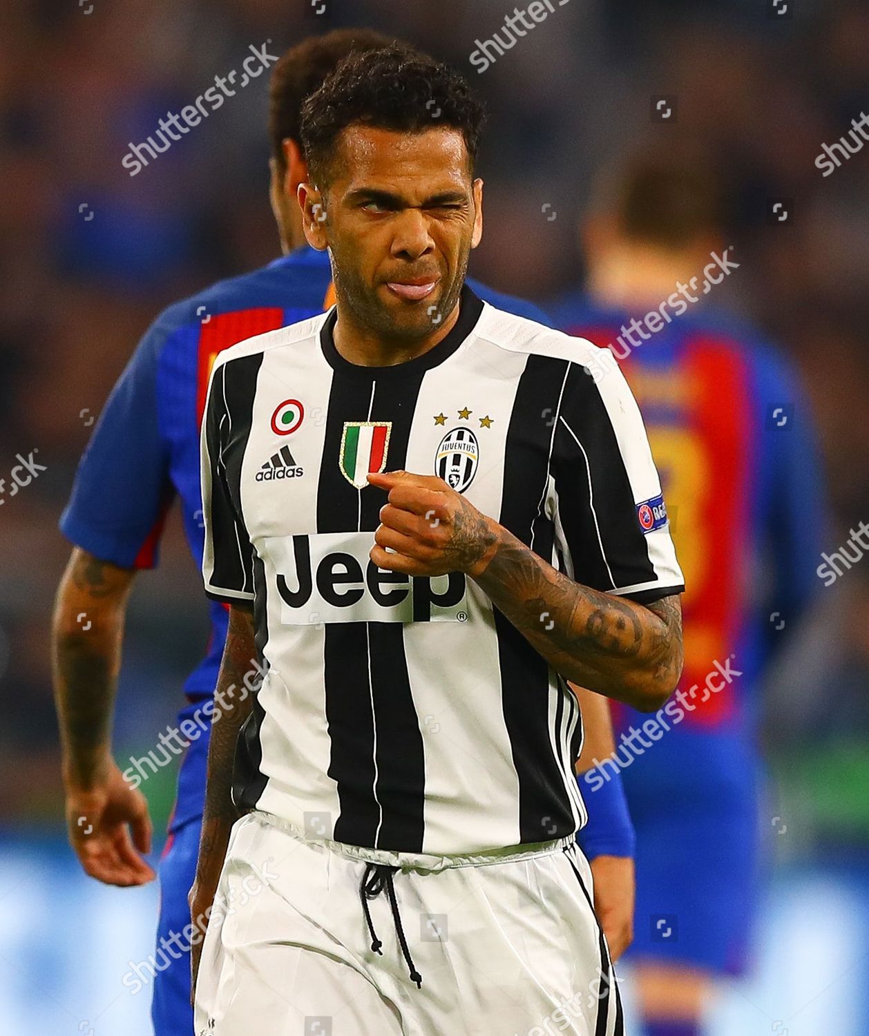 Dani Alves Juventus During Uefa Champions Editorial Stock Photo - Stock ...