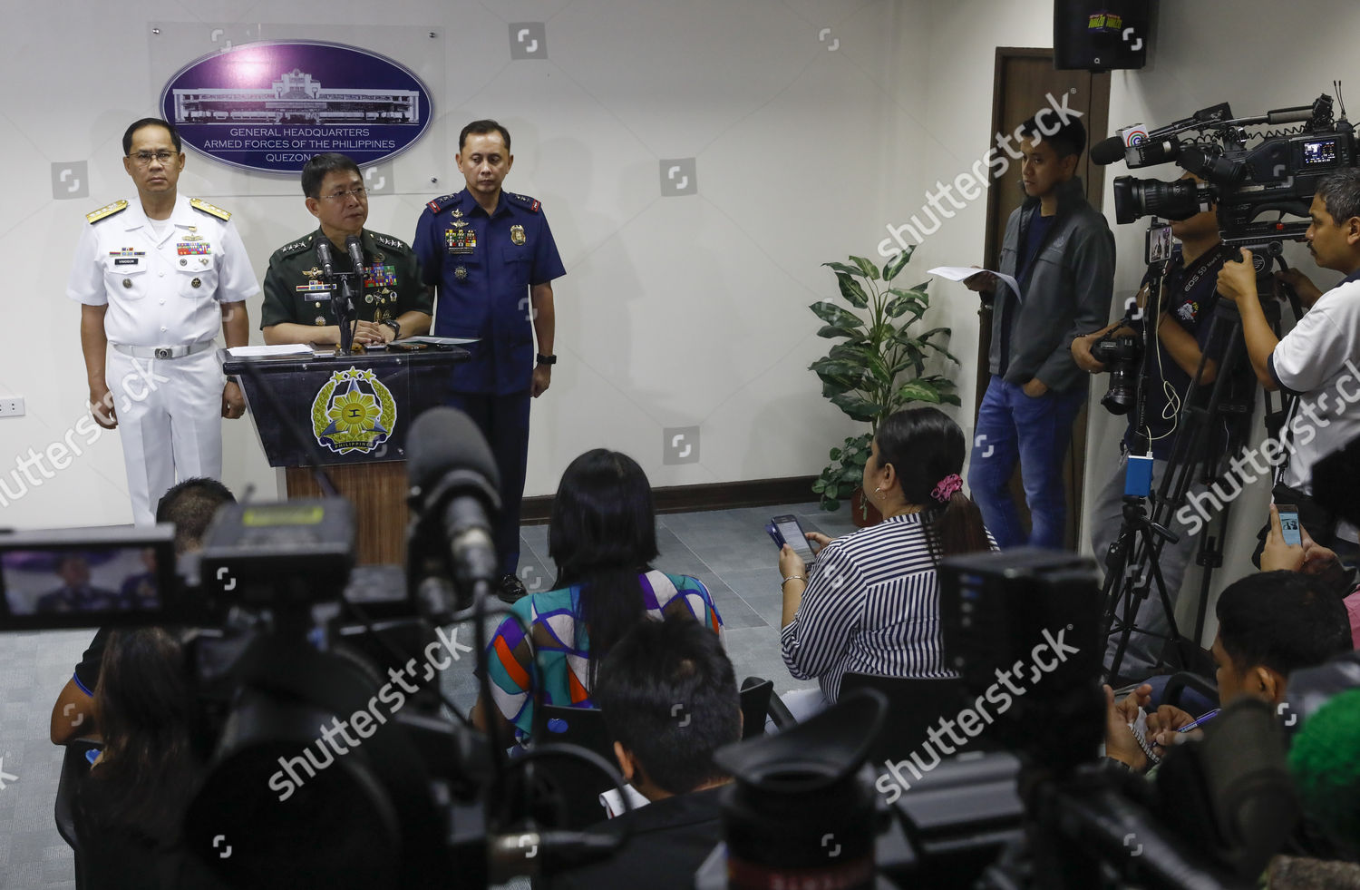 Eduardo Ano Narciso Vingson Ramon Apolinario Editorial Stock Photo ...