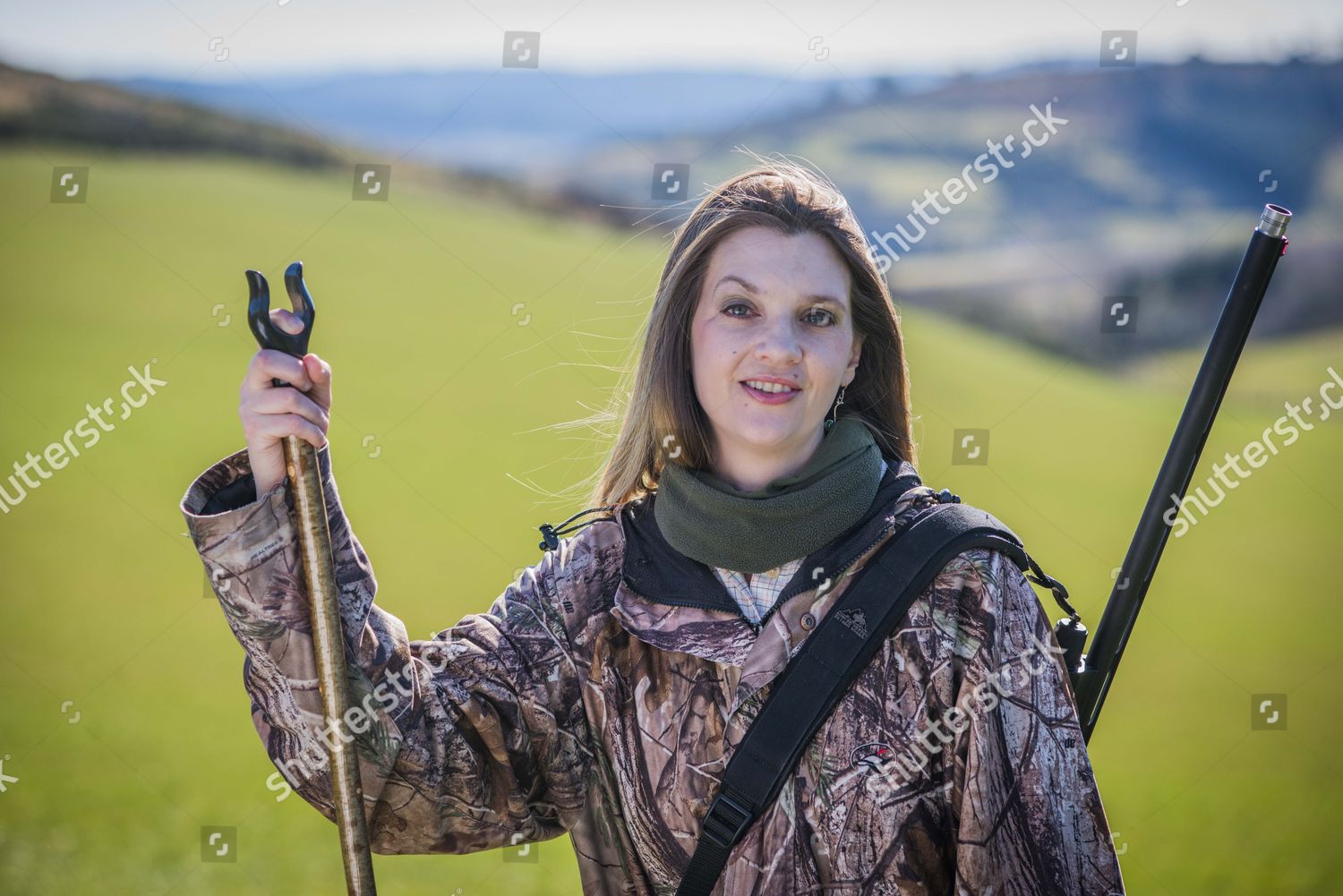 Female Gamekeeper Portia Simpson Editorial Stock Photo - Stock Image ...