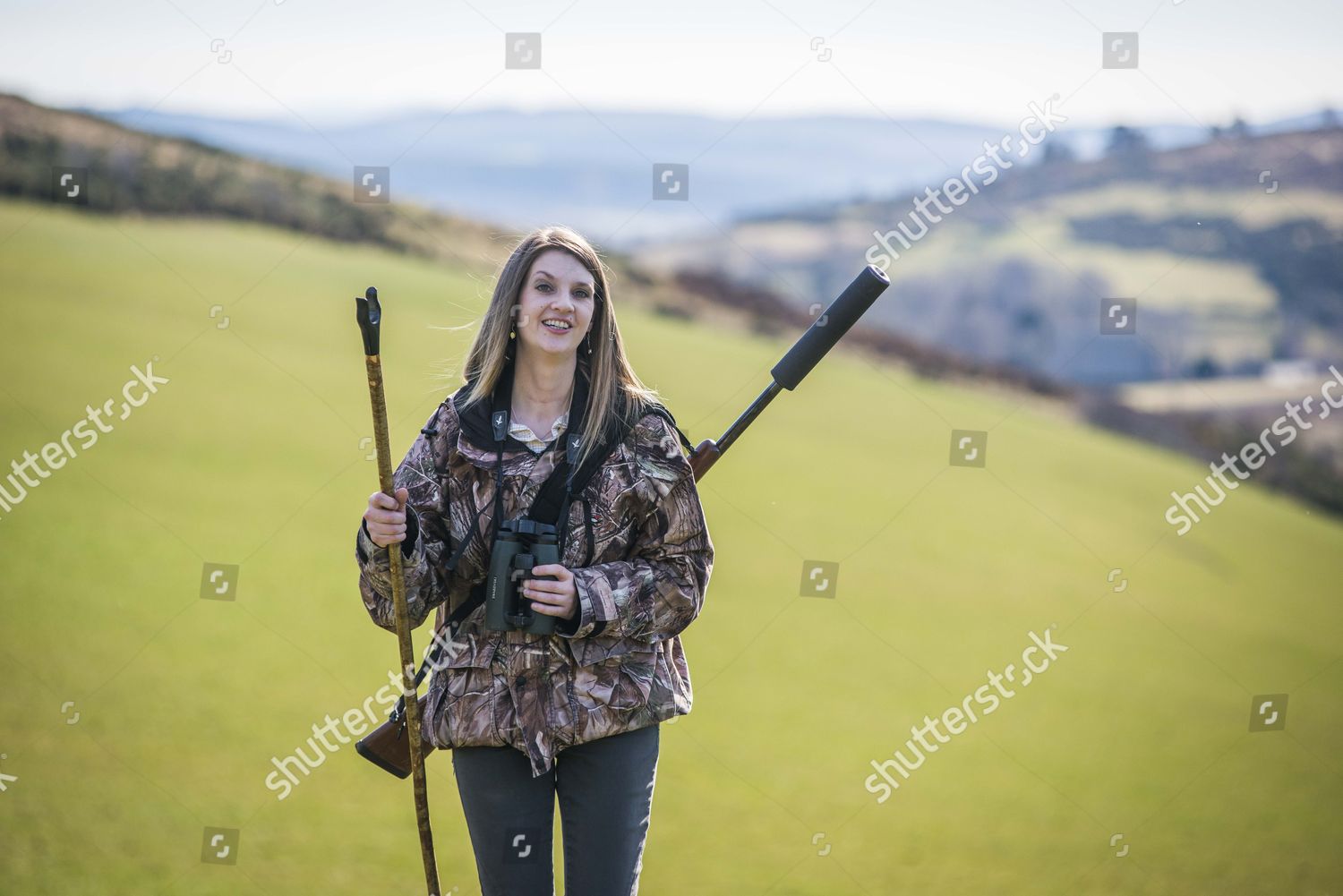Female Gamekeeper Portia Simpson Editorial Stock Photo - Stock Image ...