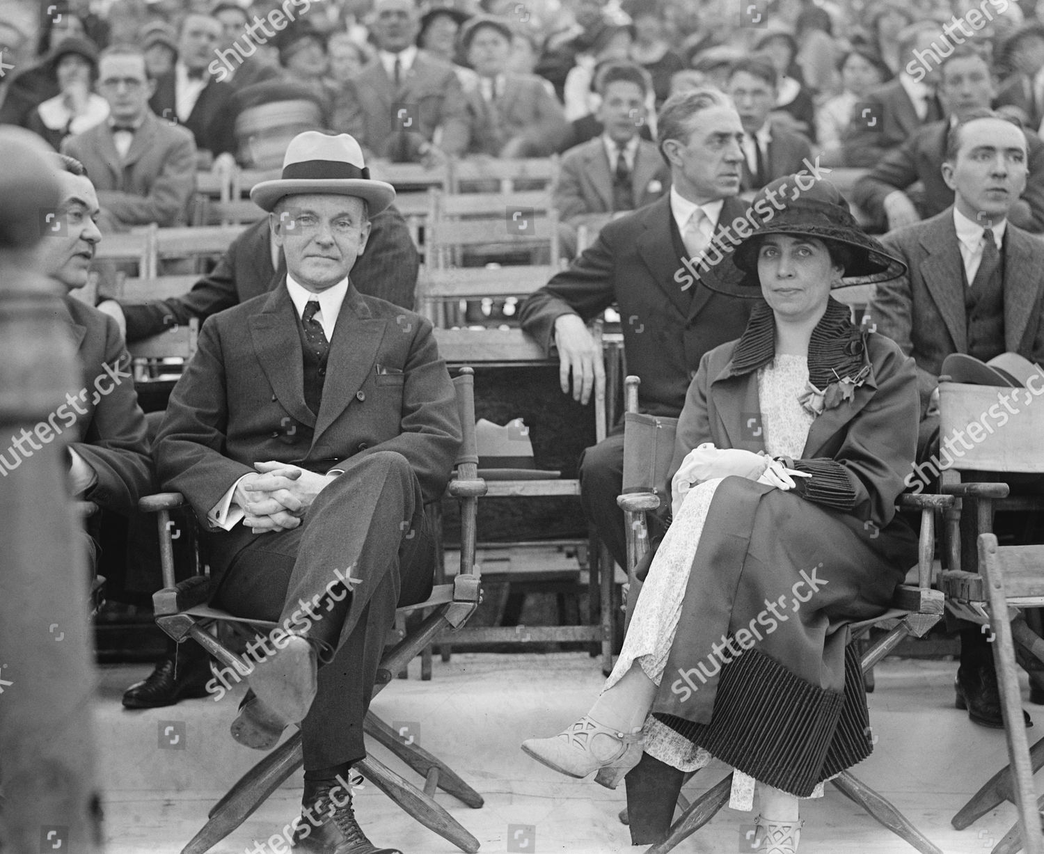 U S President Calvin Coolidge First Editorial Stock Photo - Stock Image ...