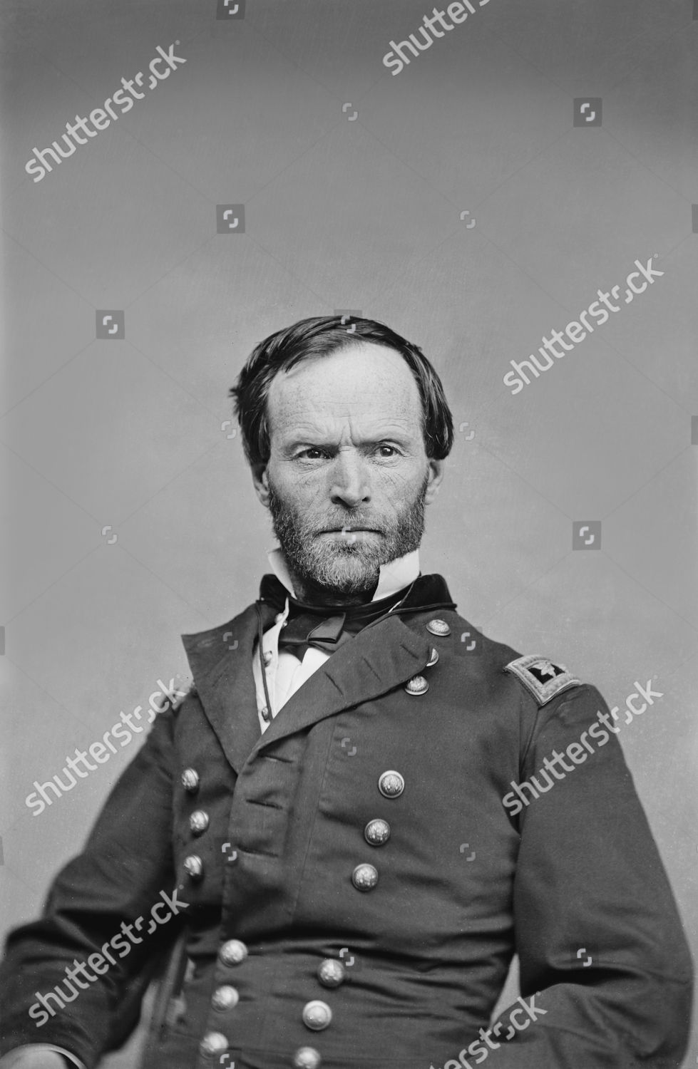 Major General William T Sherman Portrait Editorial Stock Photo - Stock ...