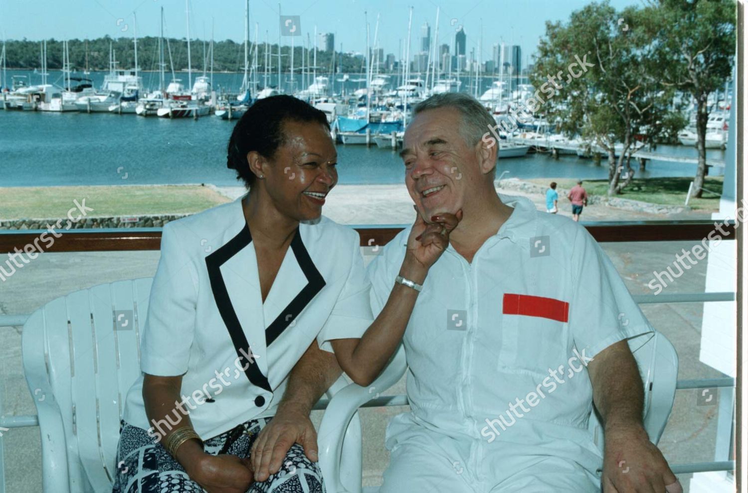 Tony Bullimore His Wife Lalel Royal Editorial Stock Photo - Stock Image ...